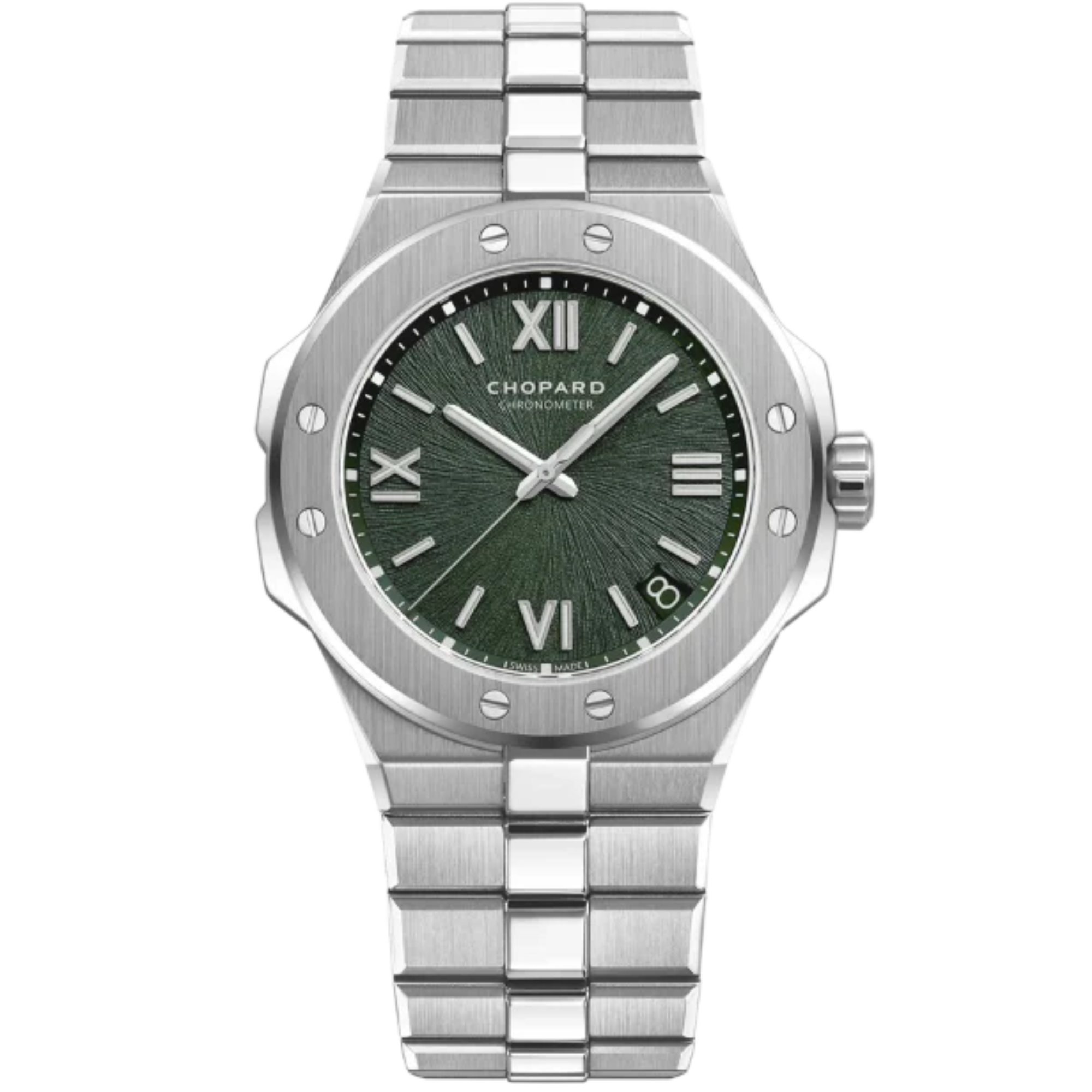 ALPINE EAGLE 41 MM LUCENT STEEL™ WITH PINE GREEN DIAL – TPT Timepiece ...