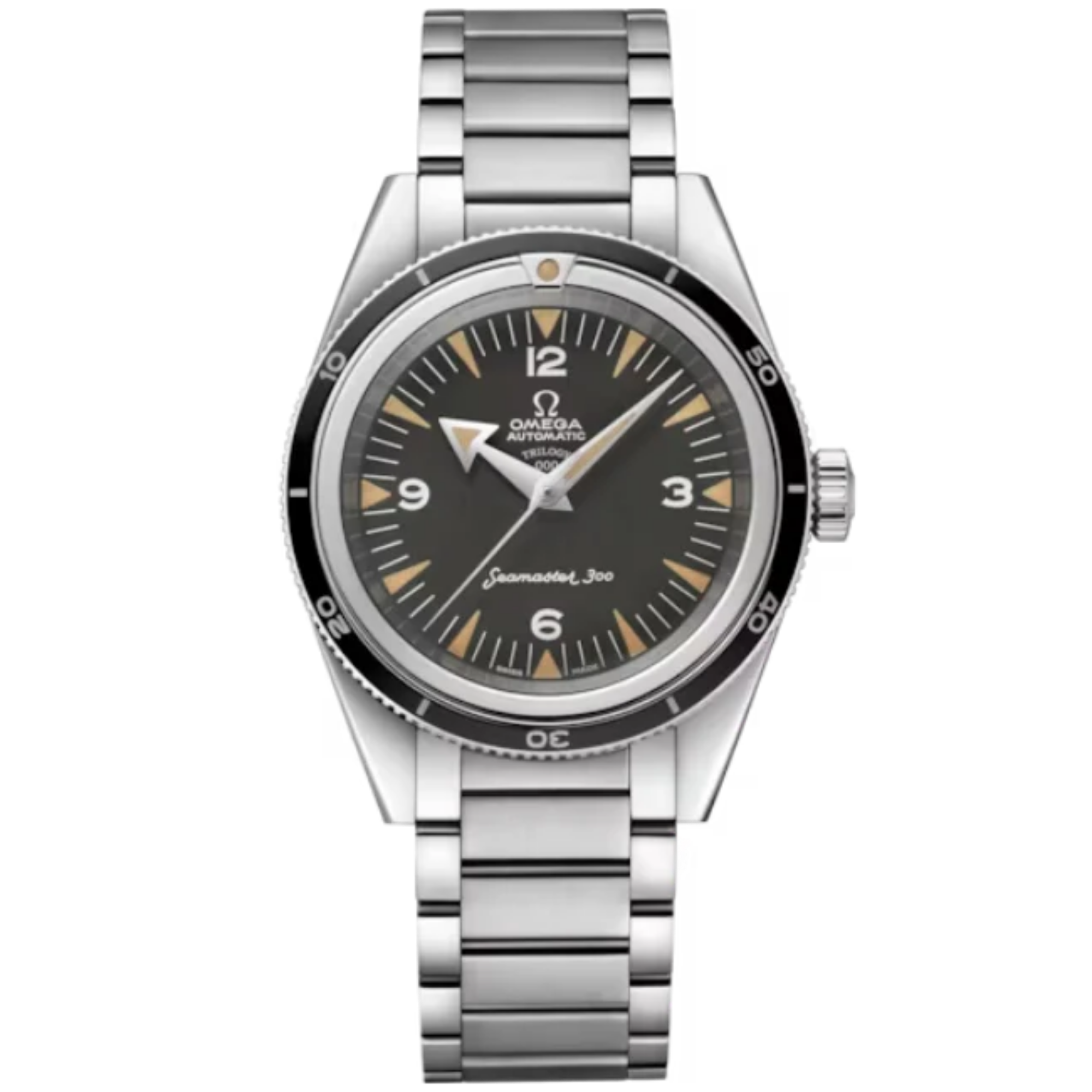 SEAMASTER 300 TRILOGY SET LIMITED EDITION 557 39 MM STAINLESS STEEL WI ...