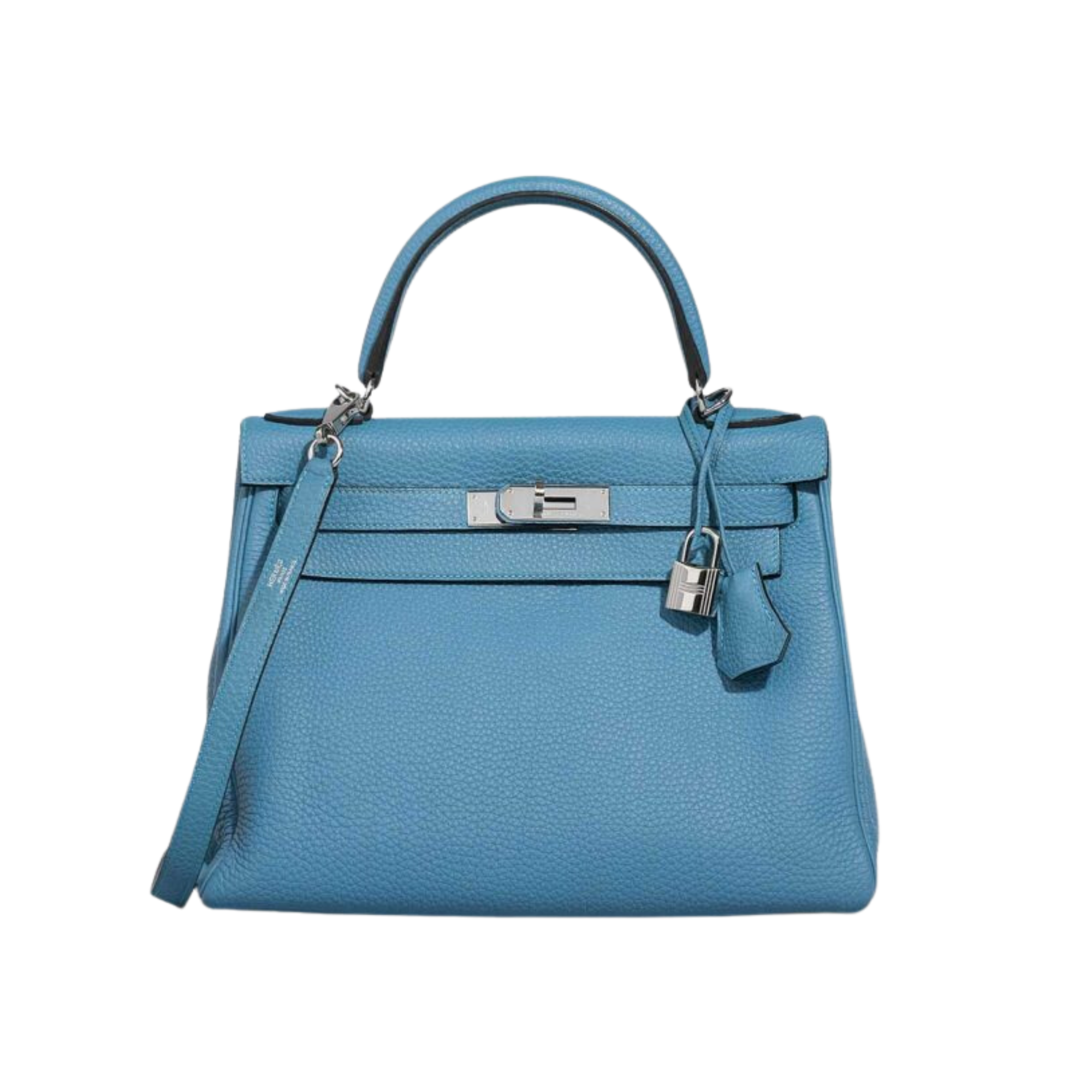 Hermes Kelly 28 Turquoise Clemence Leather – TPT Timepiece Trading