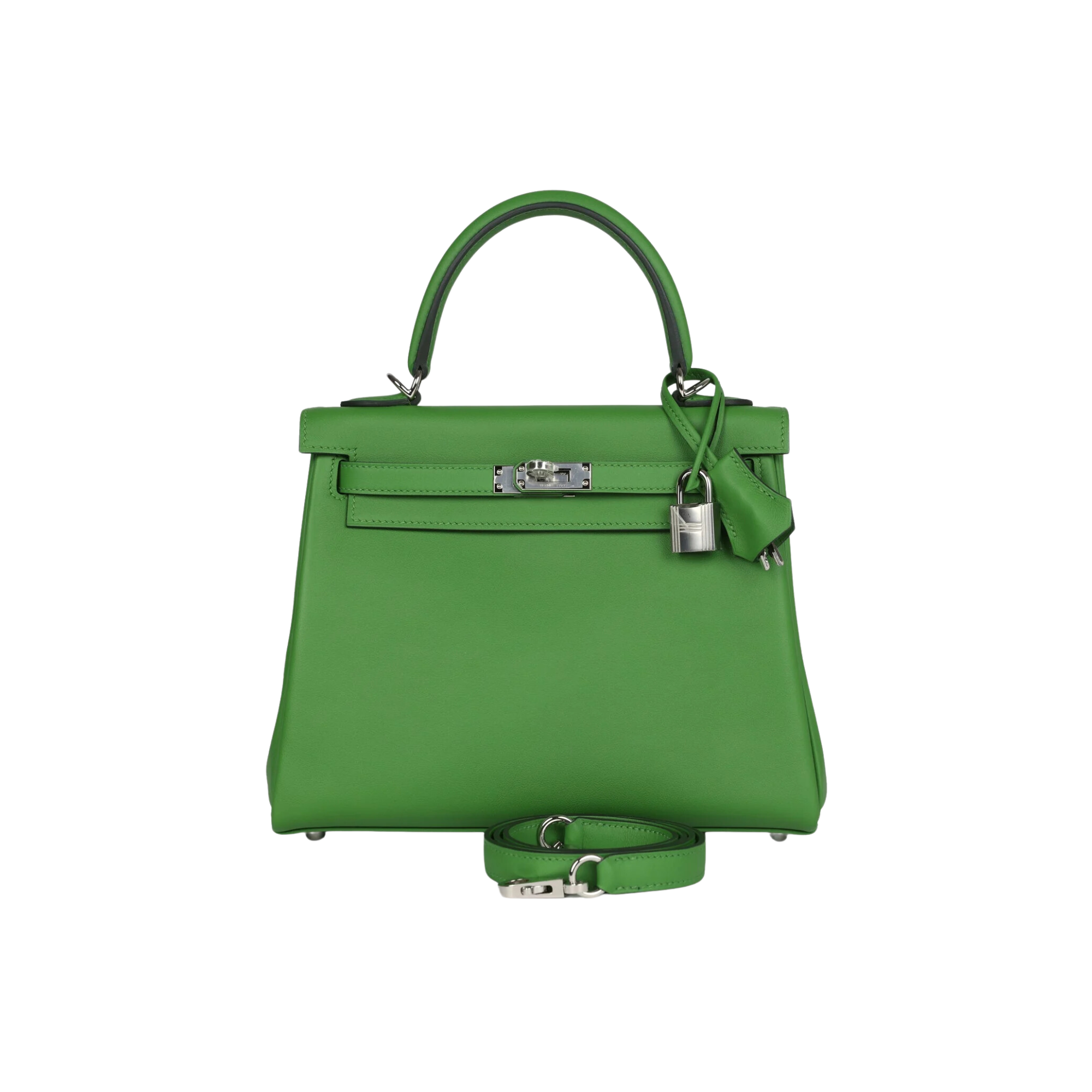 Hermes Kelly 25 Vert Yucca Swift Leather – TPT Timepiece Trading