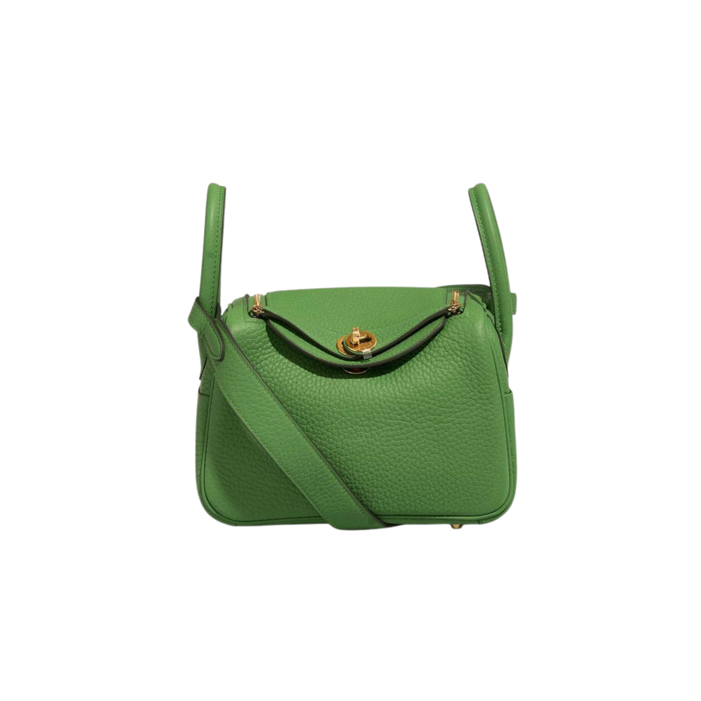Hermes Lindy Mini Vert Yucca Clemence Leather – TPT Timepiece Trading