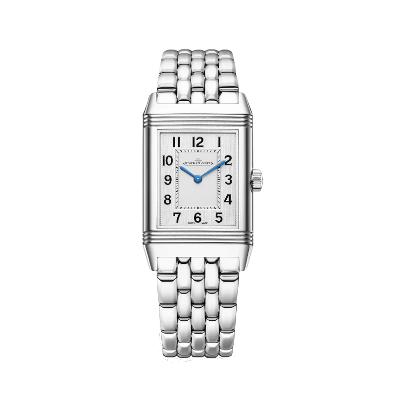REVERSO CLASSIC MONOFACE QUARTZ 40 MM STAINLESS STEEL WITH SILVER GREY ...