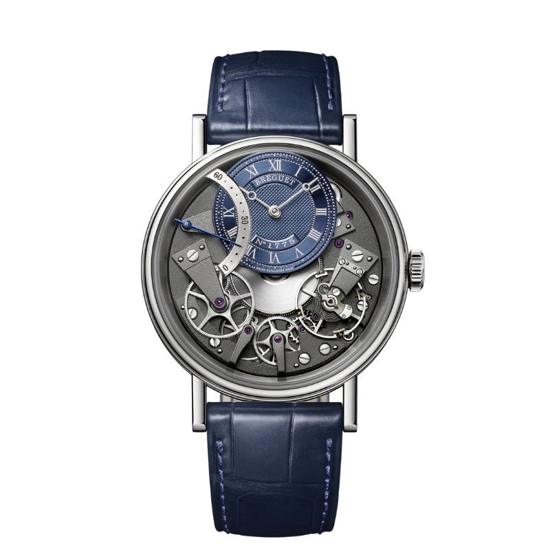 TRADITION 7097 40 MM WHITE GOLD WITH BLUE DIAL – TPT Timepiece Trading