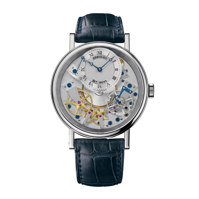 TRADITION 7057 40 MM WHITE GOLD WITH SILVER DIAL – TPT Timepiece Trading