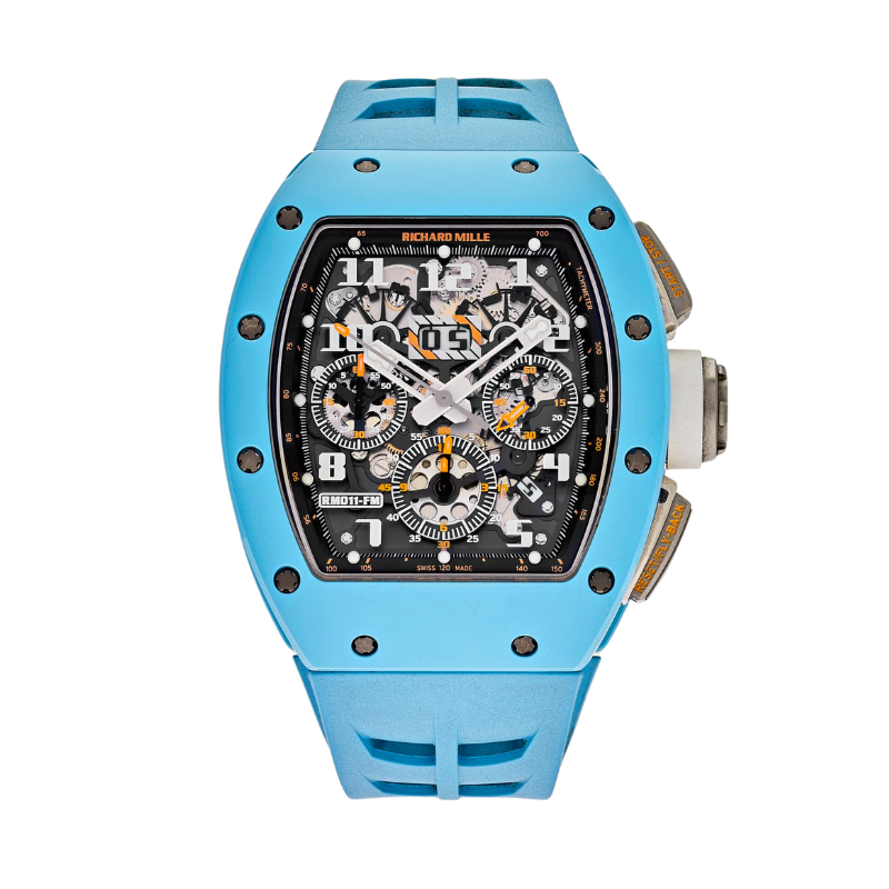 Richard Mille RM011 "Last Edition" Blue Ceramic (Limited 50 Pieces ...